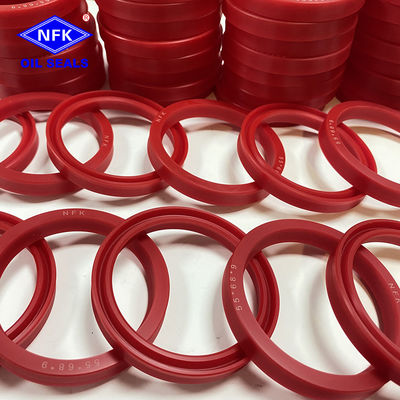 NBR PTFE Buffer Hydraulic Rod Seals , High Pressure Hydraulic Seals ...