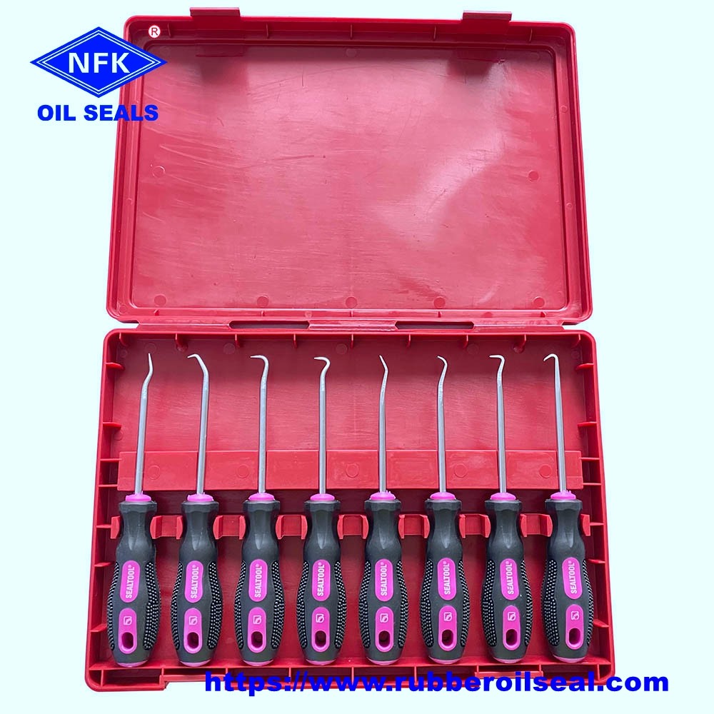 Cast Steel Material Oil Seal Hand Tools Seal Installation 8PCS Seal ...