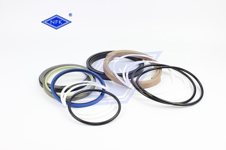 Rubber Excavator Seal Kit Oil Cylinder Repair For Komatsu Hyundai ...