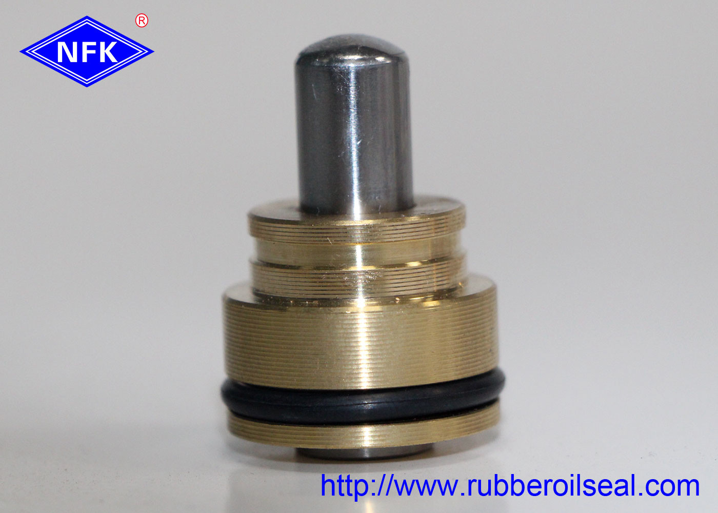 Steel Metal Valve Pusher , Construction Machinery Excavator Engine ...