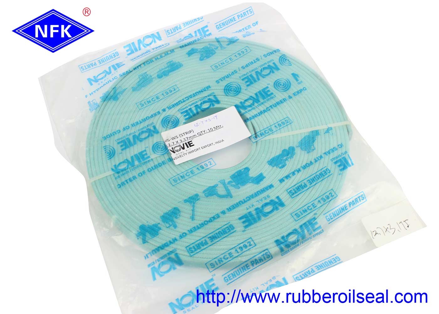 Excavator Guide Wear Ring Strip Piston Guide Ring 12.7*3.17mm PTFE ...