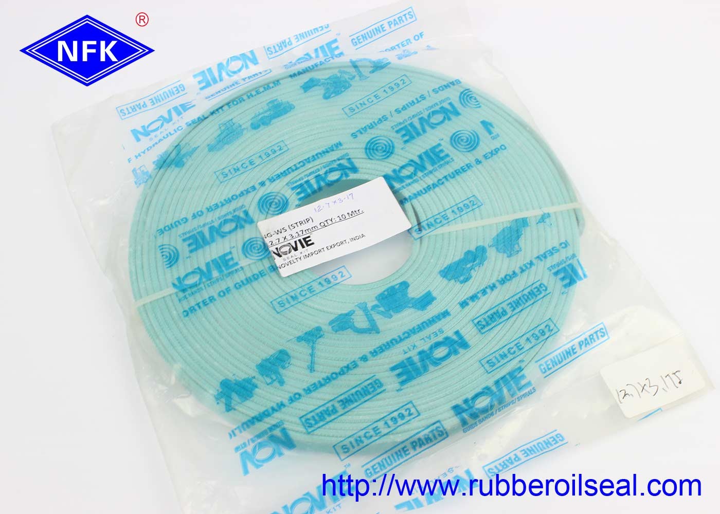 Excavator Guide Wear Ring Strip Piston Guide Ring 12.7*3.17mm PTFE ...