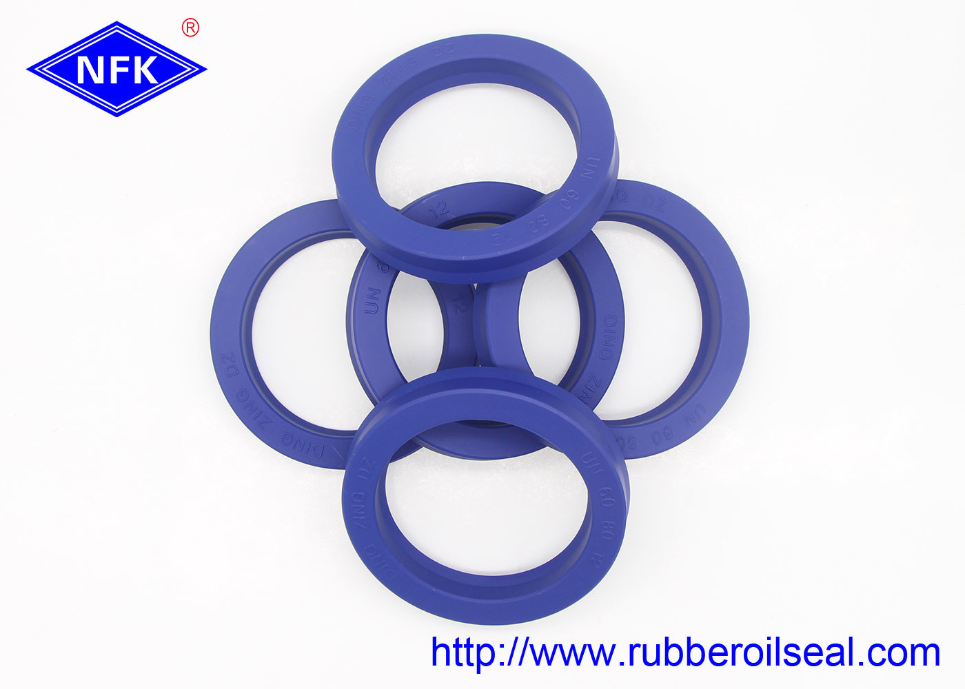 Original DINGZING U-SEAL TYPE UN D-1 D-2 D-3 D-6 D-8 Hydraulic TPU Seal Blue Polyurethane Seals