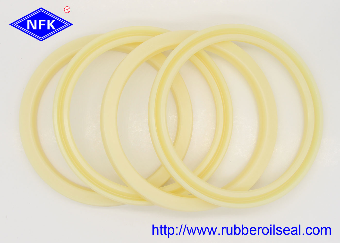 High Pressure Hydraulic O Rings Seals Yellow 110*130*12mm Size Wear ...