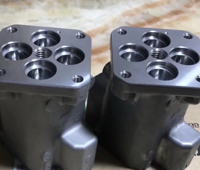 Pilot Valve Pusher Block , Hydraulic Excavator Parts Pusher Head For ...