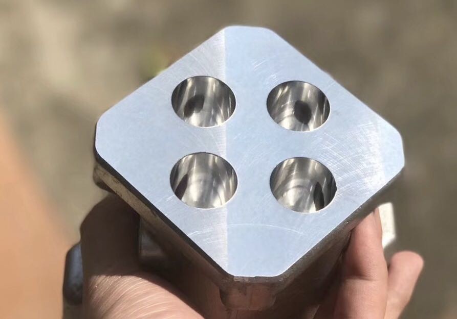Pilot Valve Pusher Block , Hydraulic Excavator Parts Pusher Head For ...