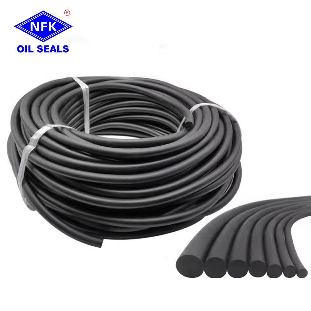 NFK Rubber O-Ring Seals NBR FKM Silicone EPDM HNBR ORing Nitrile FKM Silicon Round O Ring Strip